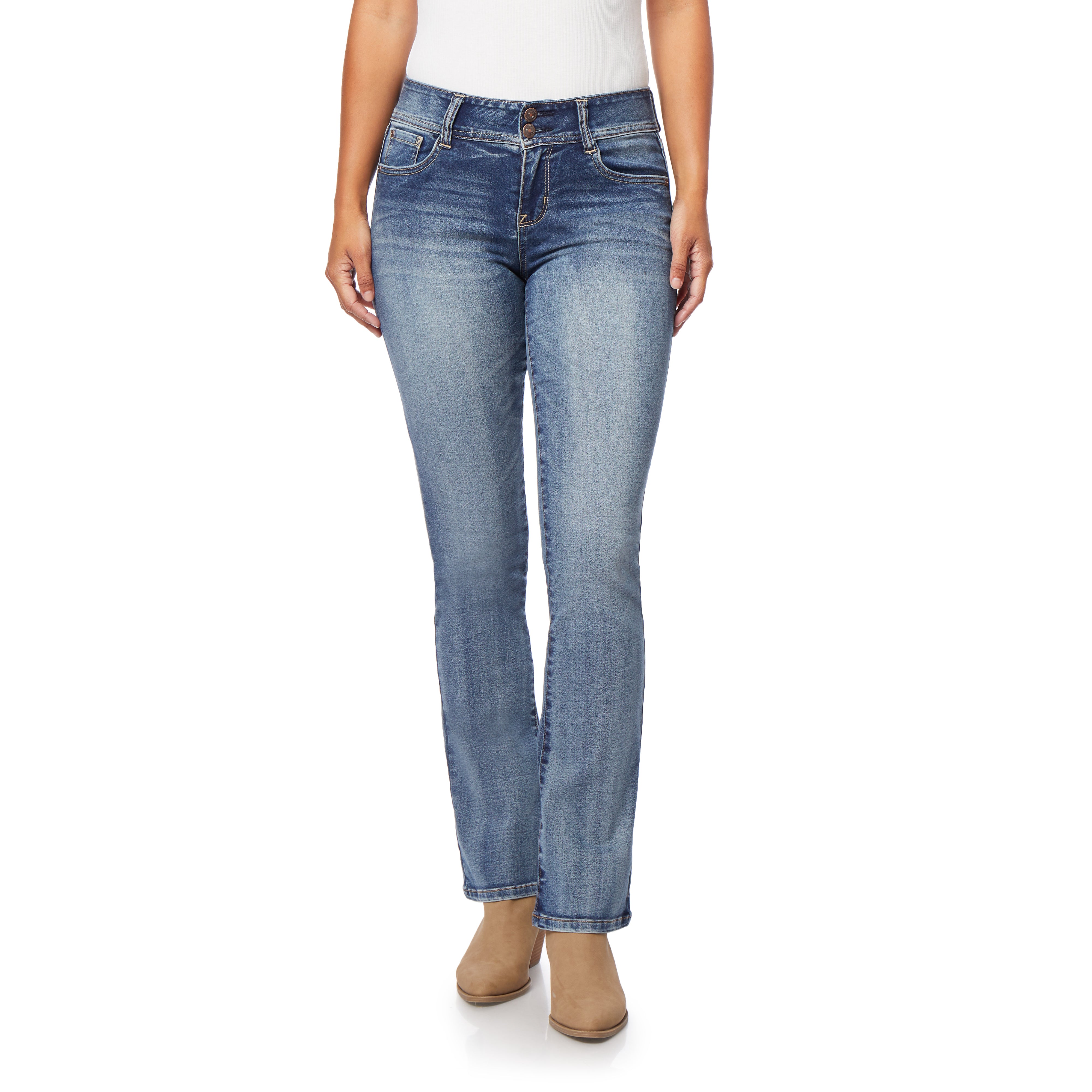 InstaSoft Ultra Slim Bootcut Jeans – WallFlower Jeans