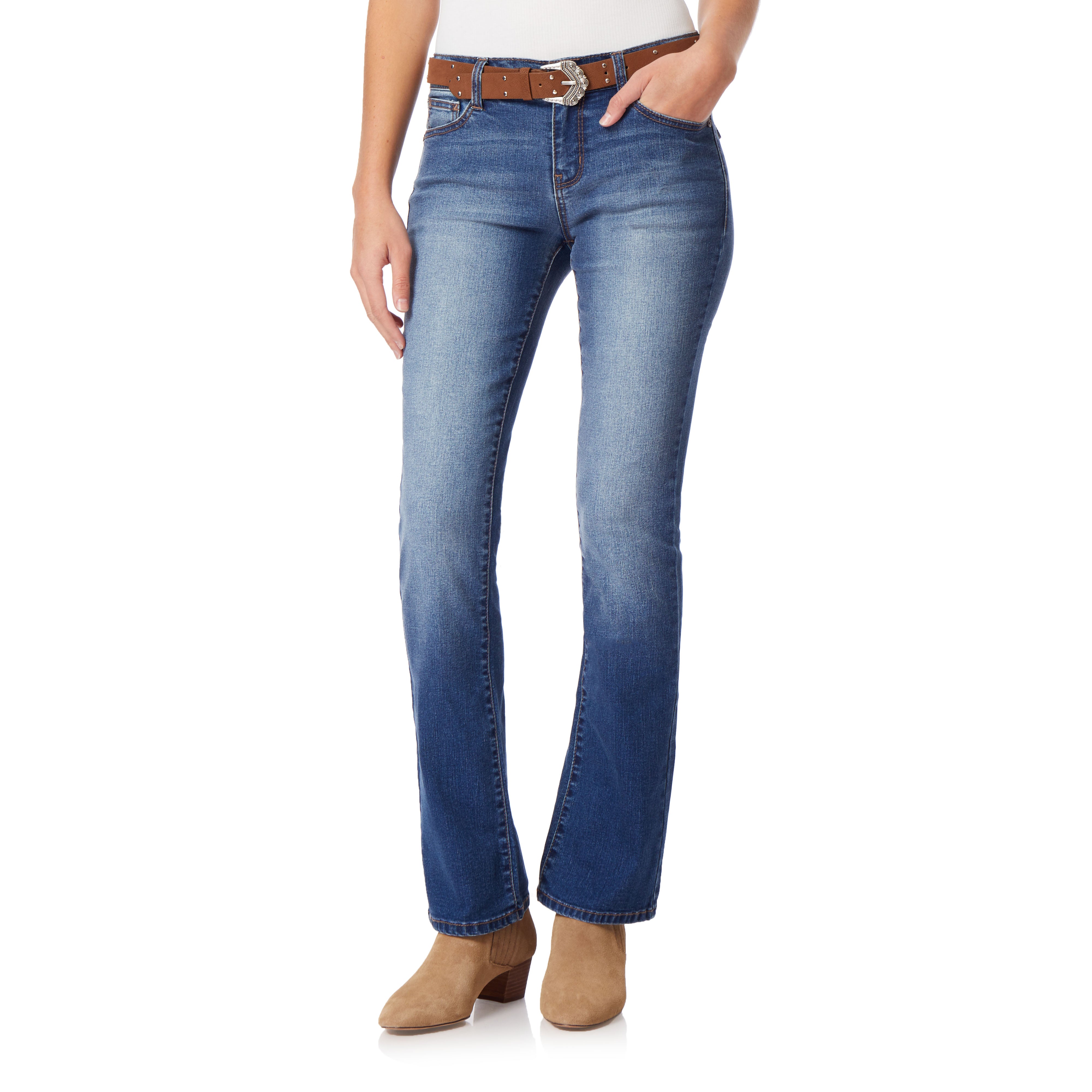InstaStretch Legendary Slim Bootcut Jeans – WallFlower Jeans